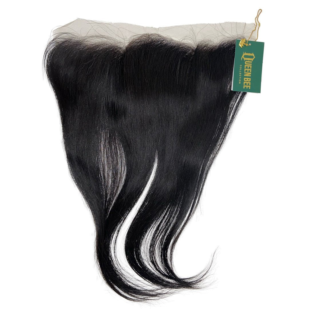 13x4 HD Queen Straight Frontals | 14" - 22" – Honey Hair Co.